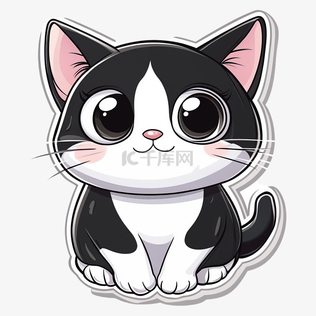 卡哇伊可爱猫咪赤壁吉祥物艺术素材图片免费下载-千库网