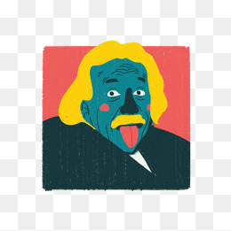 【爱因斯坦卡通素材】免费下载_爱因斯坦卡通图片大全_千库网png