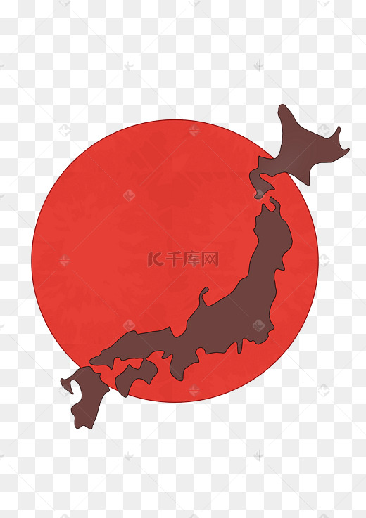 日本地图图片-日本地图图片素材免费下载-千库网
