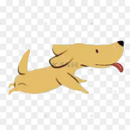 奔跑小狗图片-奔跑小狗图片素材免费下载-千库网