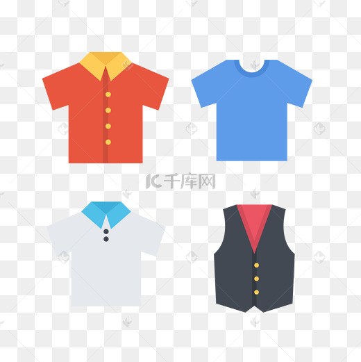 卡通衬衫图片-卡通衬衫图片素材免费下载-千库网