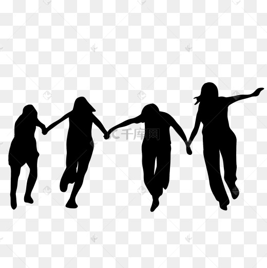 人剪影背影图片-人剪影背影图片素材免费下载-千库网
