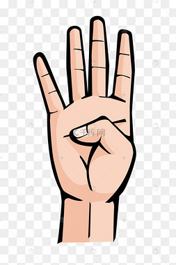 卡通数字4图片-卡通数字4图片素材免费下载-千库网