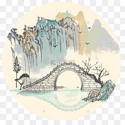 古代桥图片-古代桥图片素材免费下载-千库网