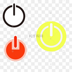 电源图标图片-电源图标图片素材免费下载-千库网