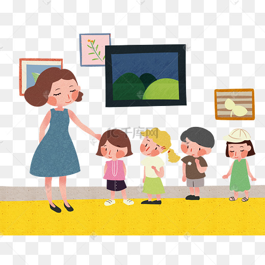 博物馆卡通图片-博物馆卡通图片素材免费下载-千库网