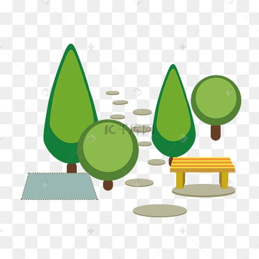 公园图标图片-公园图标图片素材免费下载-千库网