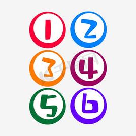 123456数字AI图片素材-123456数字AI模板图片下载-千库网