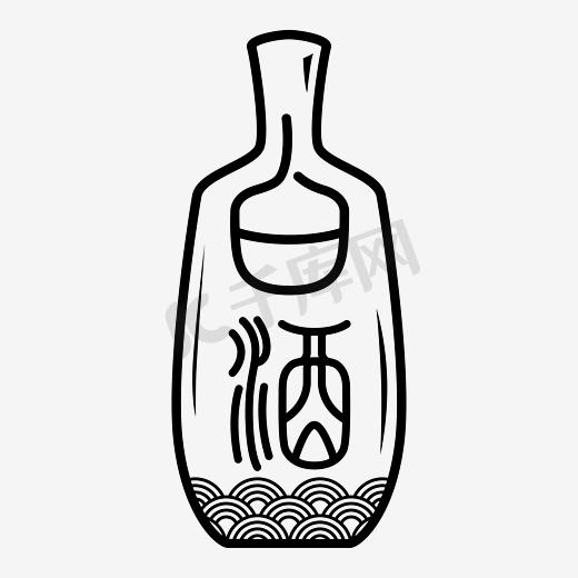 白酒艺术字设计-白酒艺术字图片-千库网