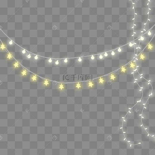 灯泡串图片-灯泡串图片素材免费下载-千库网