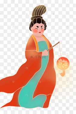 古风手提灯笼图片-古风手提灯笼图片素材免费下载-千库网