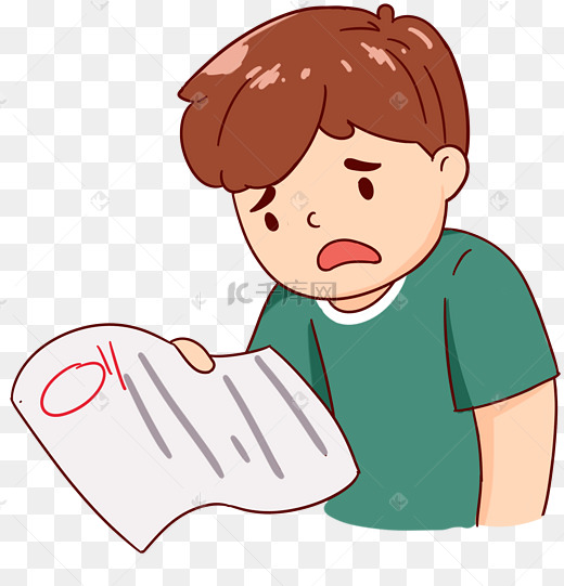 成绩考差图片-成绩考差图片素材免费下载-千库网