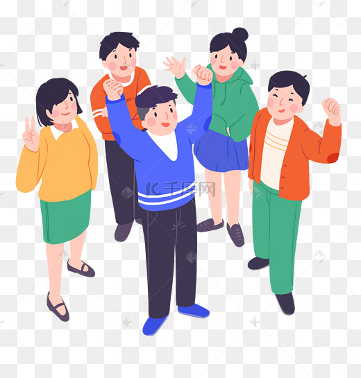 年轻人多人图片-年轻人多人图片素材免费下载-千库网