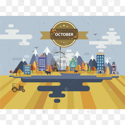 town卡通图片-town卡通图片素材免费下载-千库网