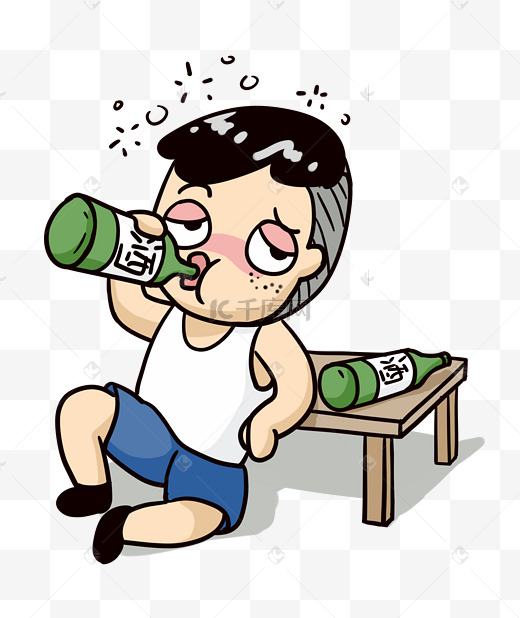 酒瓶表情图片 酒瓶表情图片素材免费下载 千库网