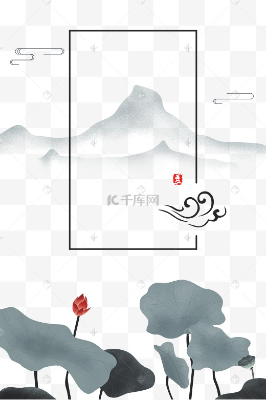 大气古风海报边框图片-大气古风海报边框图片素材免费下载-千库网