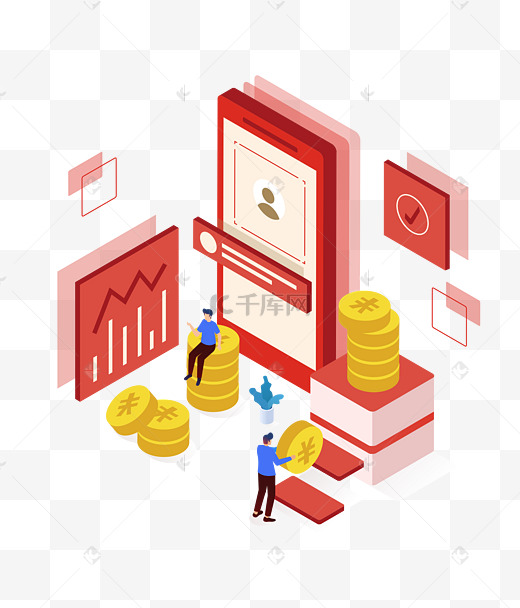 红色收入图片-红色收入图片素材免费下载-千库网