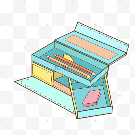 笔袋笔盒图片-笔袋笔盒图片素材免费下载-千库网