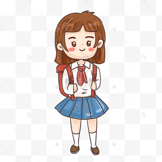 卡通校园同学图片-卡通校园同学图片素材免费下载-千库网