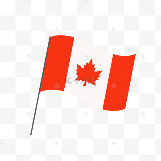 枫叶加拿大国旗图片-枫叶加拿大国旗图片素材免费下载-千库网
