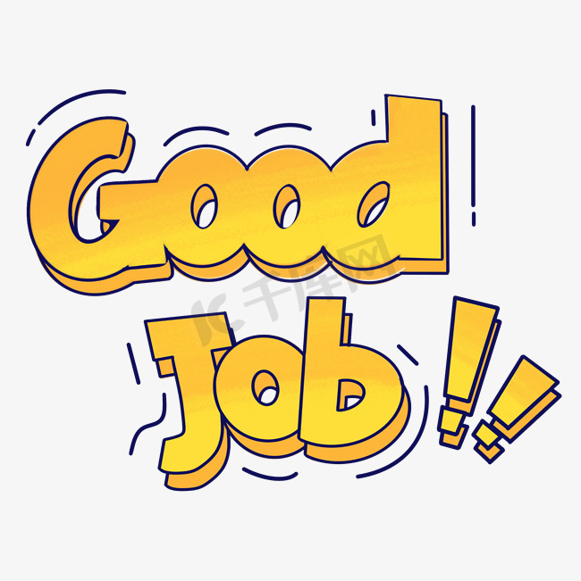 jobps艺术字体-jobps字体设计效果-千库网