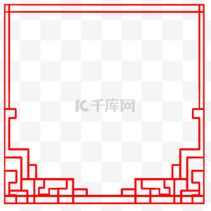 古风-边框纹理素材-千库网
