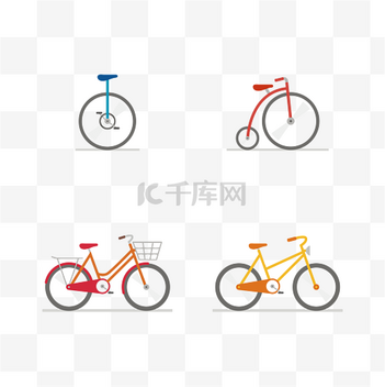 共享单车图标设计素材-共享单车图标模板设计-海报PNG图片下载-千库网