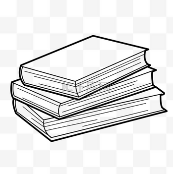 图书馆简笔画图片-图书馆简笔画素材-图书馆简笔画模板图片下载-千库网