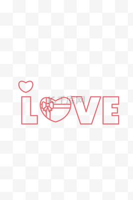 love线形图片-love线形素材-love线形模板图片下载-千库网