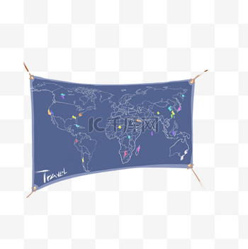 卡通世界地图图片-卡通世界地图素材-卡通世界地图模板图片下载-千库网