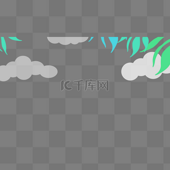 卡通云ps免抠设计素材-卡通云ps免抠模板设计图片下载-千库网