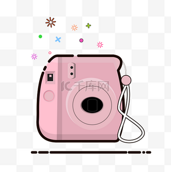 拍立得手绘_AI_素材_图片-千库网
