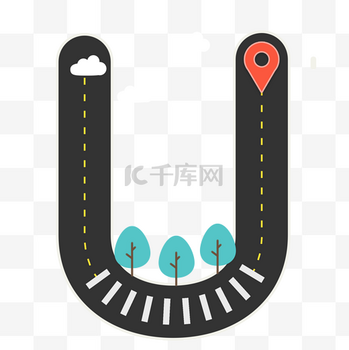 u型路图片_u型路素材-u型路图片大全-千库网