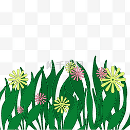 黄色花眉栏图片-黄色花眉栏图片素材免费下载-千库网