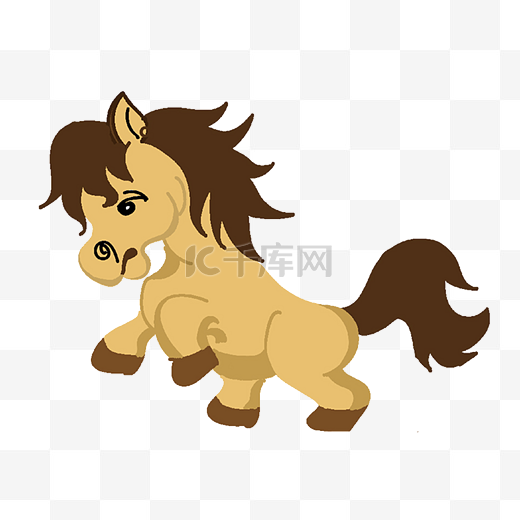 马到成功卡通图片-马到成功卡通图片素材免费下载-千库网