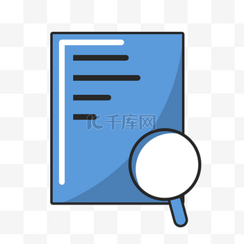 科学审核图标icon设计素材-科学审核图标EPS模板下载-千库网