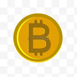 比特币金币图标icon设计素材-比特币金币图标模板下载-千库网