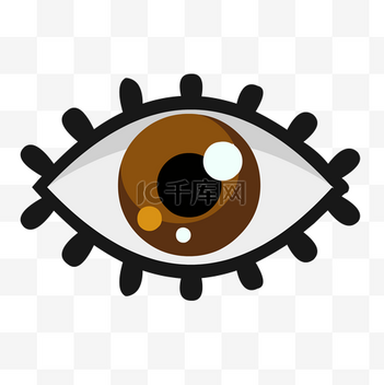 卡通眼睛图片-卡通眼睛素材-卡通眼睛模板图片下载-千库网