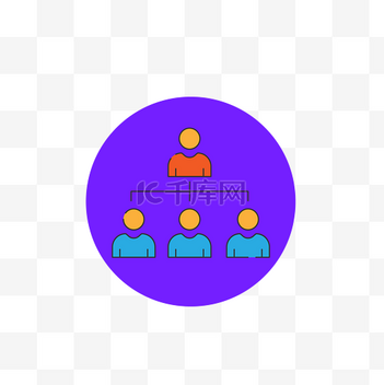 组织交够图表图标icon设计素材-组织交够图表图标AI模板下载-千库网