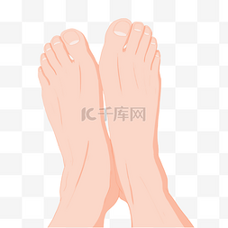 脚的卡通图片-脚的卡通图片素材免费下载-千库网