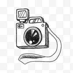 相机简笔画图片-相机简笔画图片素材免费下载-千库网