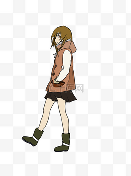 矮个子穿搭对比动漫图片_矮个子穿搭对比动漫素材-矮个子穿搭对比动漫图片大全-千库网