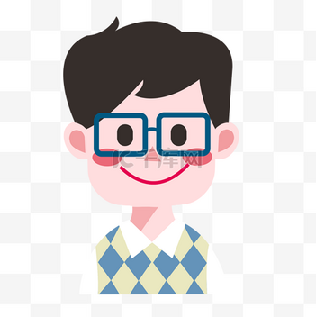 卡通人头图片-卡通人头素材-卡通人头模板图片下载-千库网