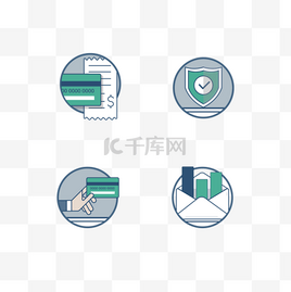 项目成果展示图标icon设计素材-项目成果展示图标模板下载-千库网