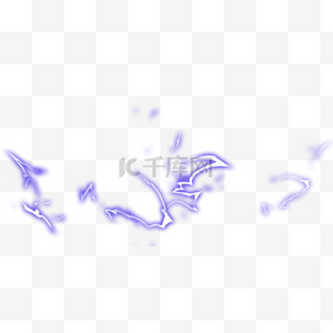 手绘闪电素材图片免费下载-千库网