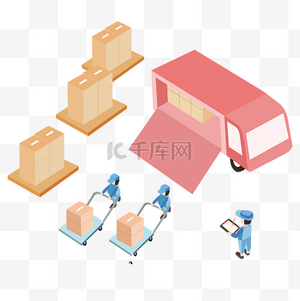 物流分拣图片-物流分拣图片素材免费下载-千库网