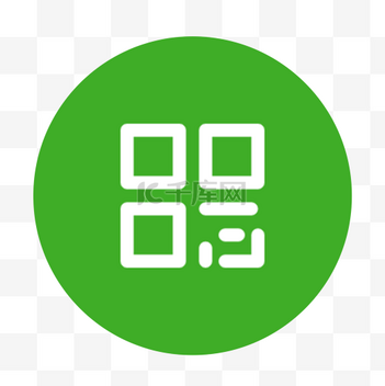 二维码图标icon设计素材-二维码图标PNG模板下载-千库网