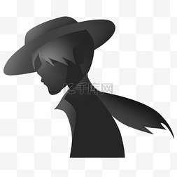 神秘人黑影图片-神秘人黑影图片素材免费下载-千库网