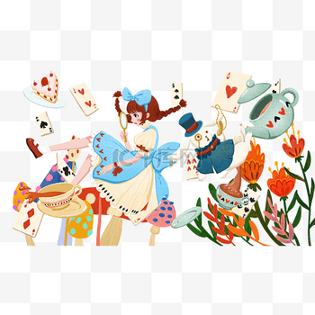 爱丽丝图片-爱丽丝素材-爱丽丝模板图片下载-千库网