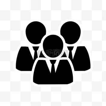 团队合作背景图标icon设计素材-团队合作背景图标PSD模板下载-千库网